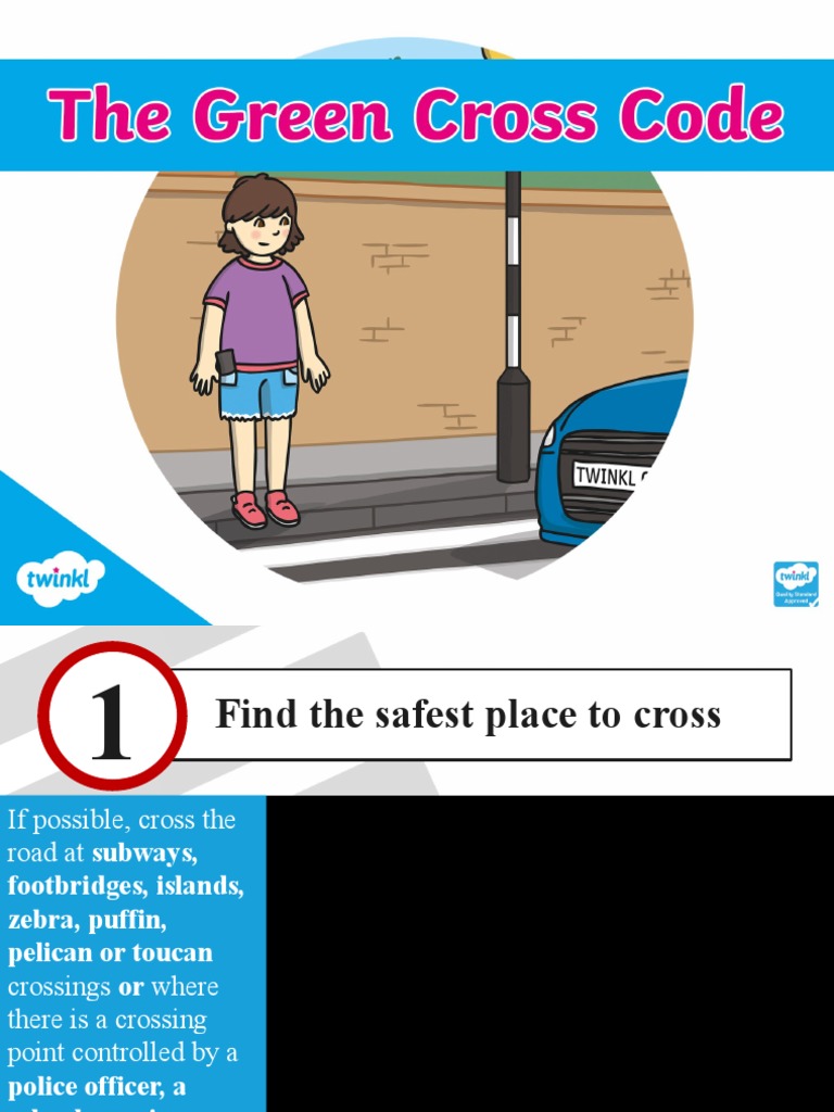 Road Safety The-Green-Cross-Code-Powerpoint - Ver - 1 | PDF