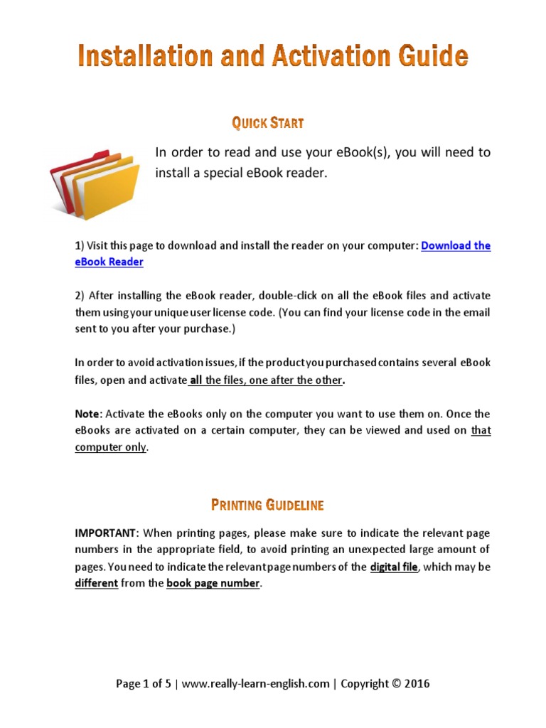 0-Installation and Activation Guide | PDF
