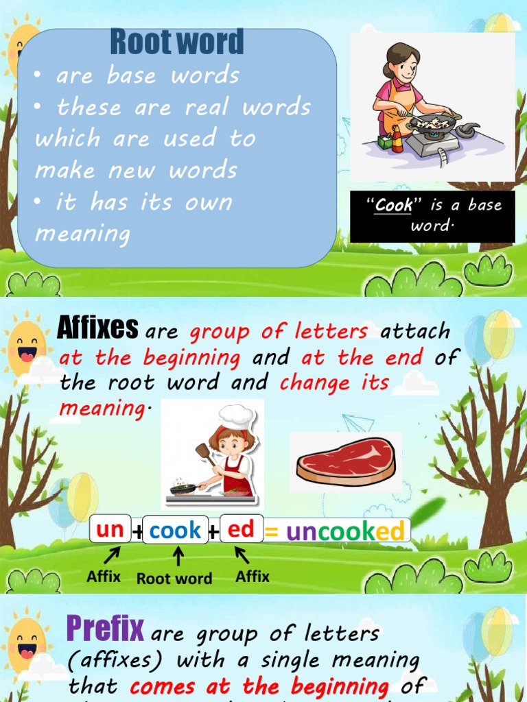 Understanding Root Words and Affixes | PDF