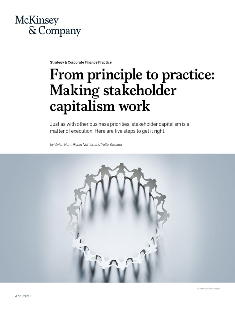 McKinsey Articles On Stakeholders and Purpose | PDF | Employment ...