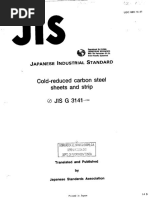 Cold Rolled Steel Specifications Sheet | PDF | Rolling (Metalworking ...
