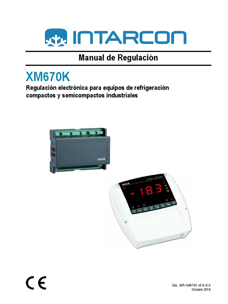 Manual Regulación XM670K v5.6 r3.0 - en Revisión | PDF | Ciencia y ...