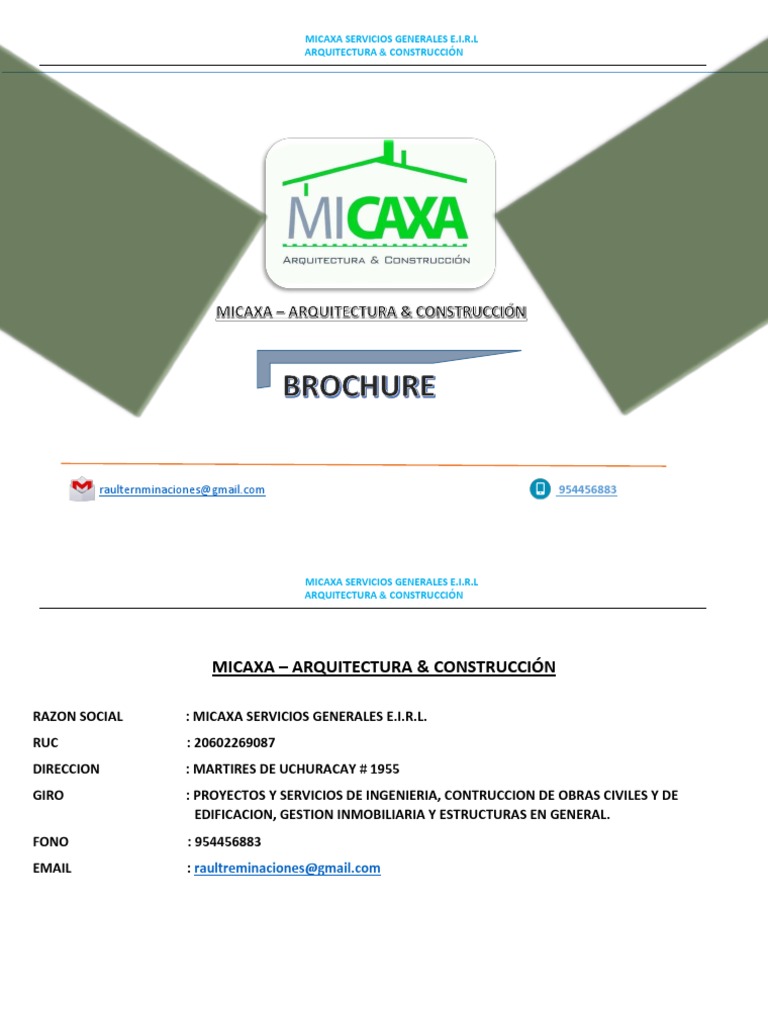 Brochure - MI CAXA 2021 | PDF