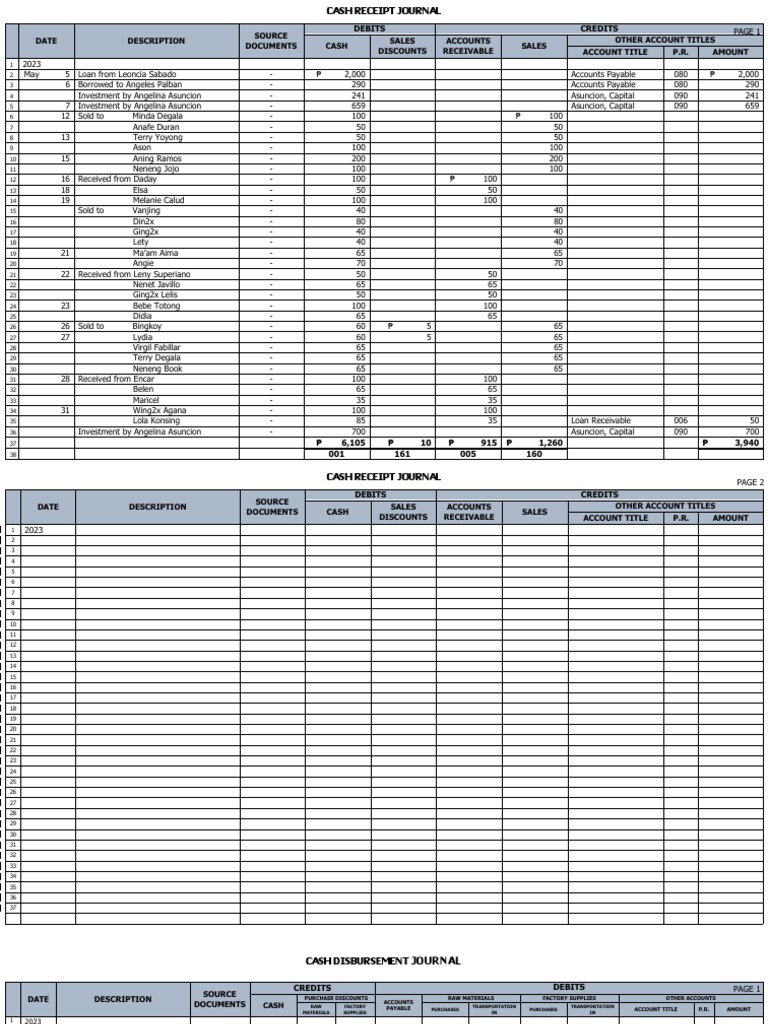 Purchase Journal | PDF