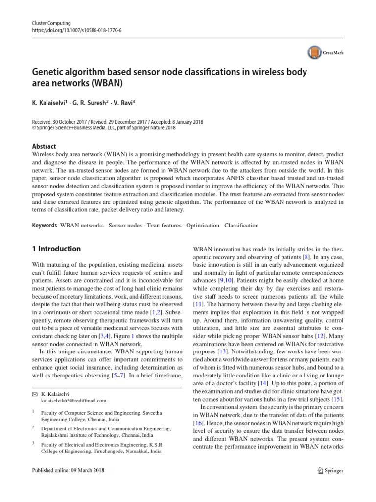Base Paper - Genetic Algorithm | PDF | Computer Network | Statistical ... Base Paper - Genetic Algorithm | PDF | Computer Network | Statistical ...