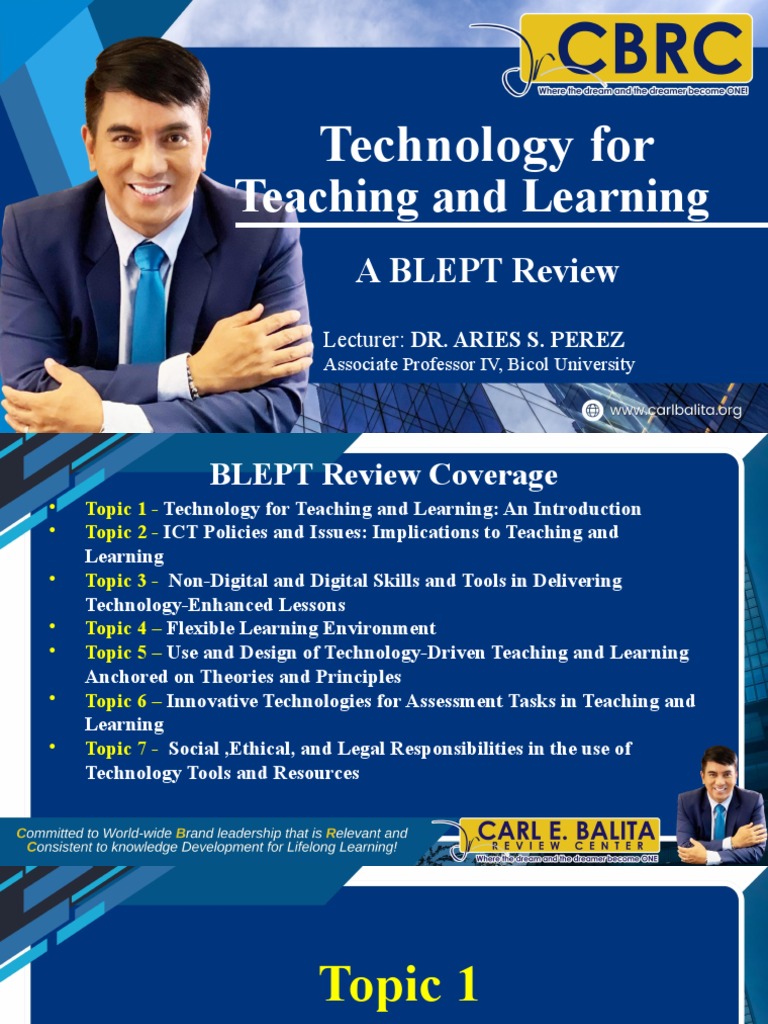 Blept Reviewer For Ttl1 2022 (Ped-5) Keynote Edited | PDF