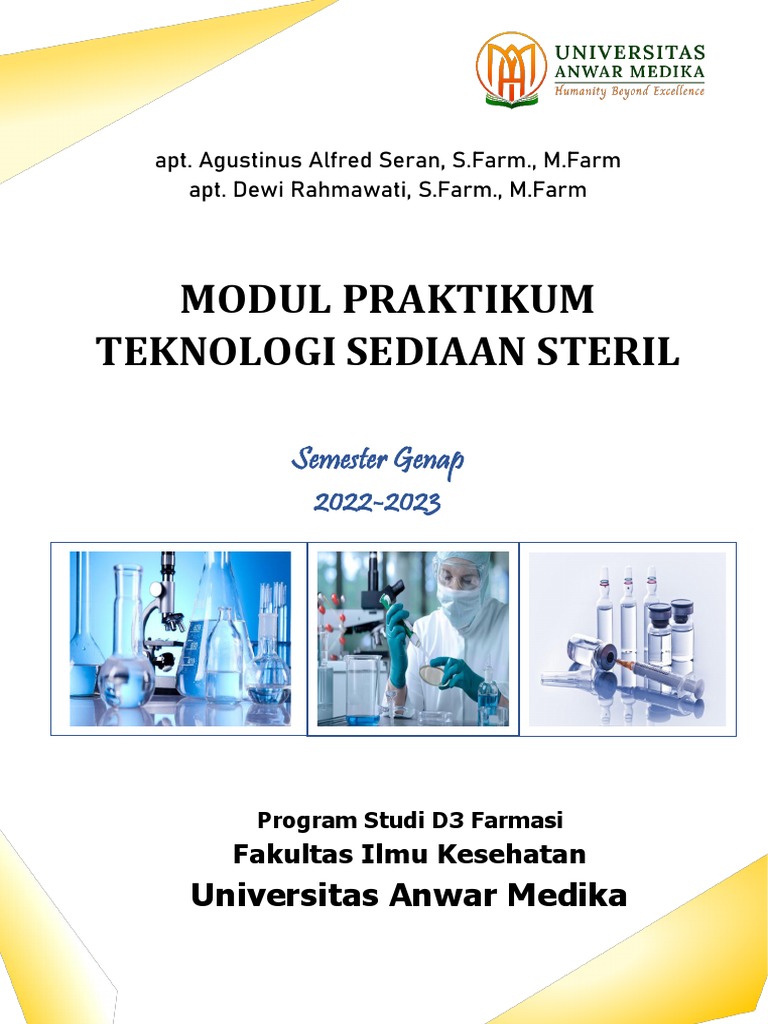 Modul Praktikum Teknologi Sediaan Steril | PDF