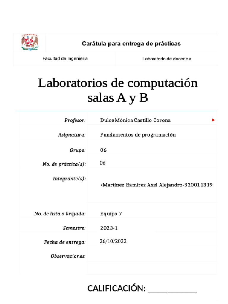 P6 MartinezAxel Gpo06 FP. PDF | PDF | Programa de computadora ...