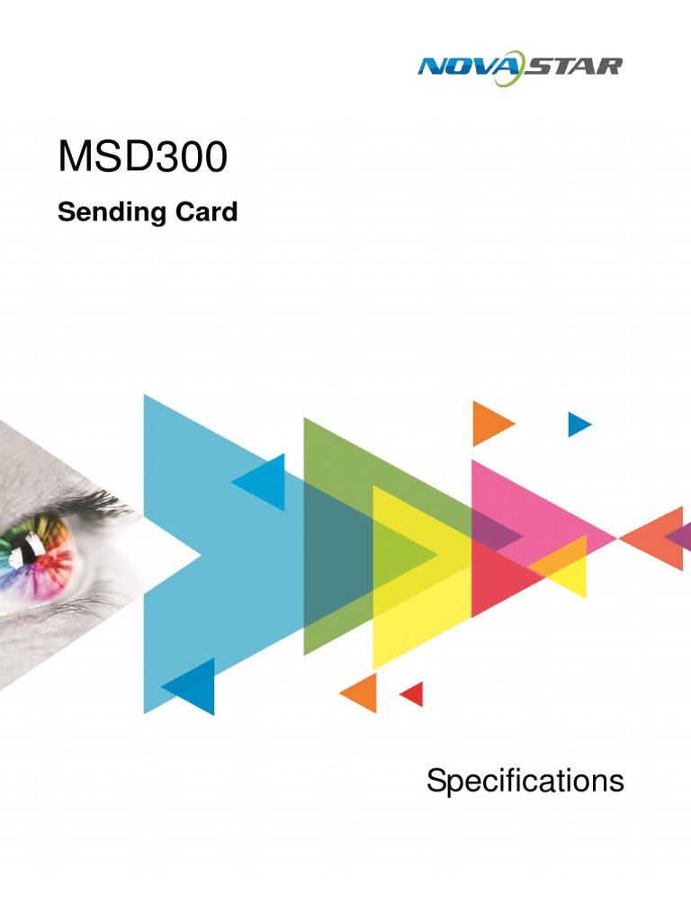 MSD300-Sending-Card-Specifications-V2.4.0 | PDF