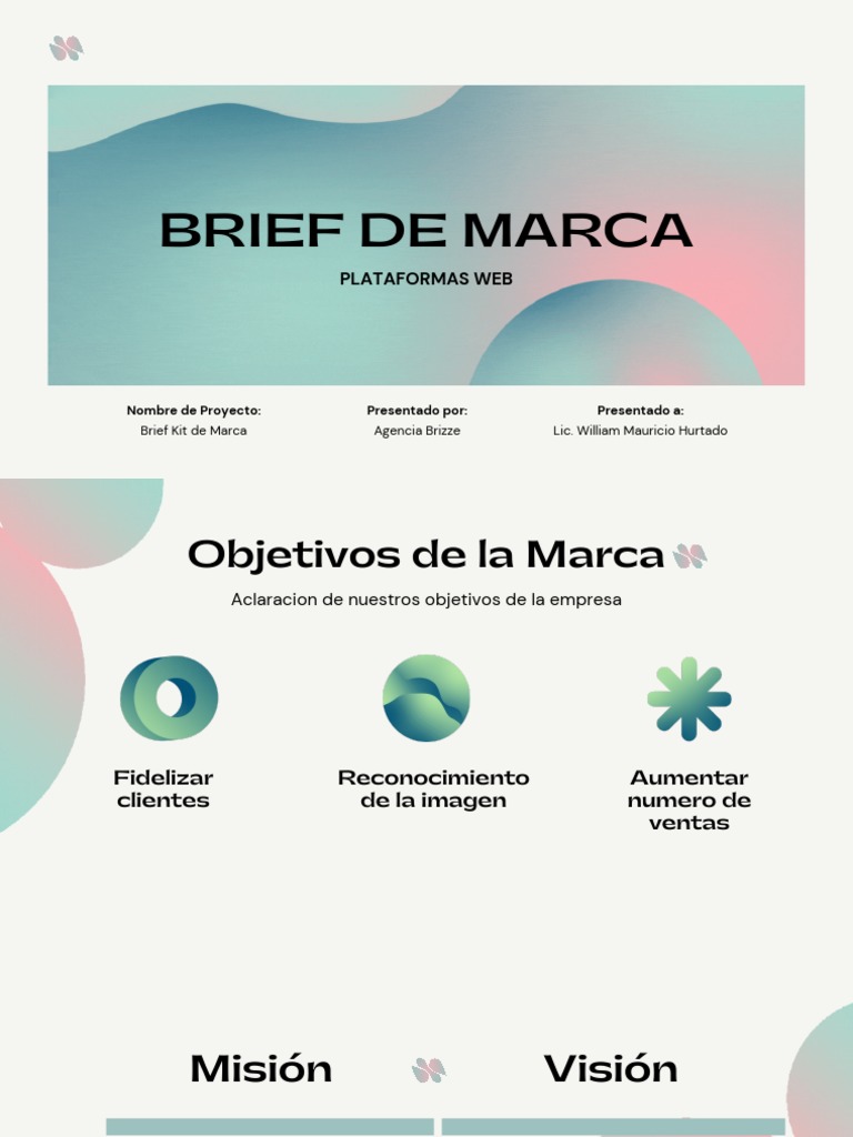Brief de Marca Ejemplo | PDF | Negocios
