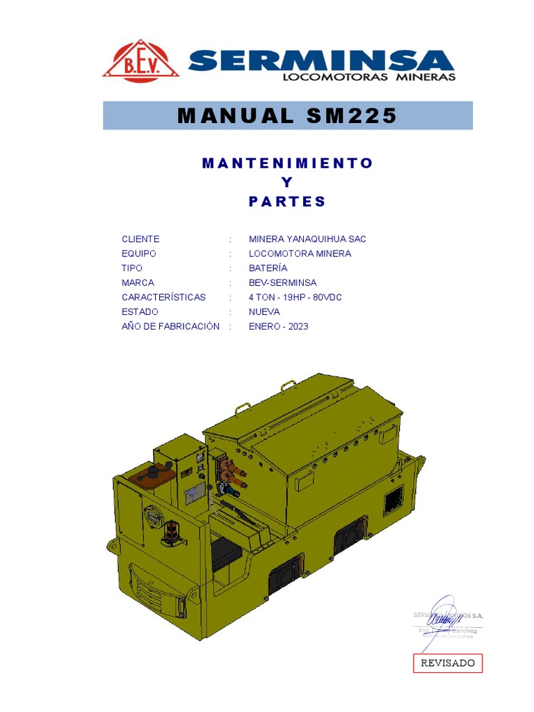 Manual SM225 | PDF