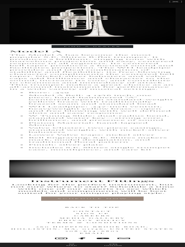 Model A - S.E. Shires Co | PDF