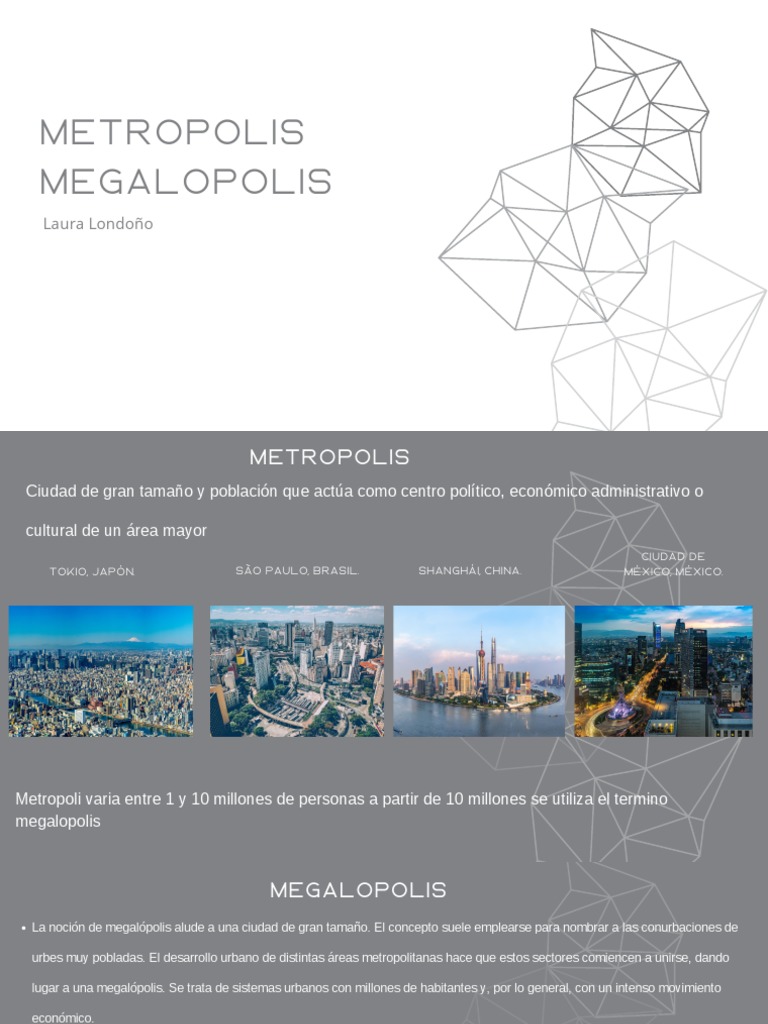 Megalopolis Metropolis | PDF