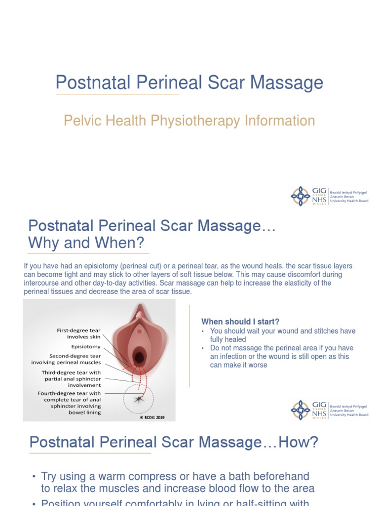 Perineal Scar Massage | PDF