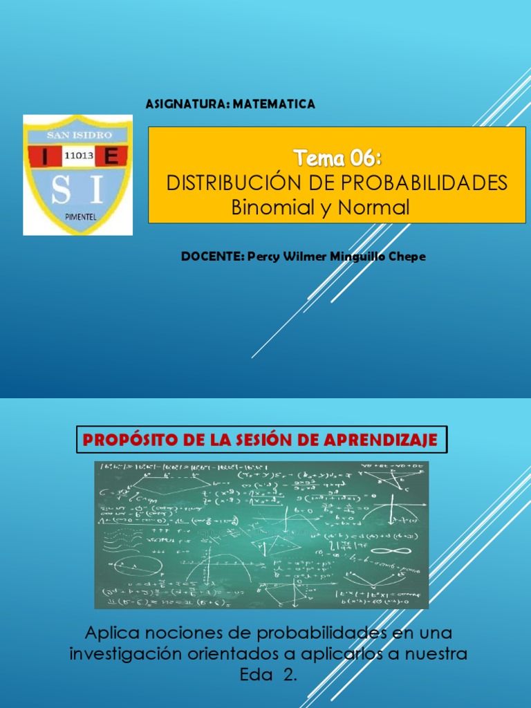 Distribucion de Probabilidades | PDF