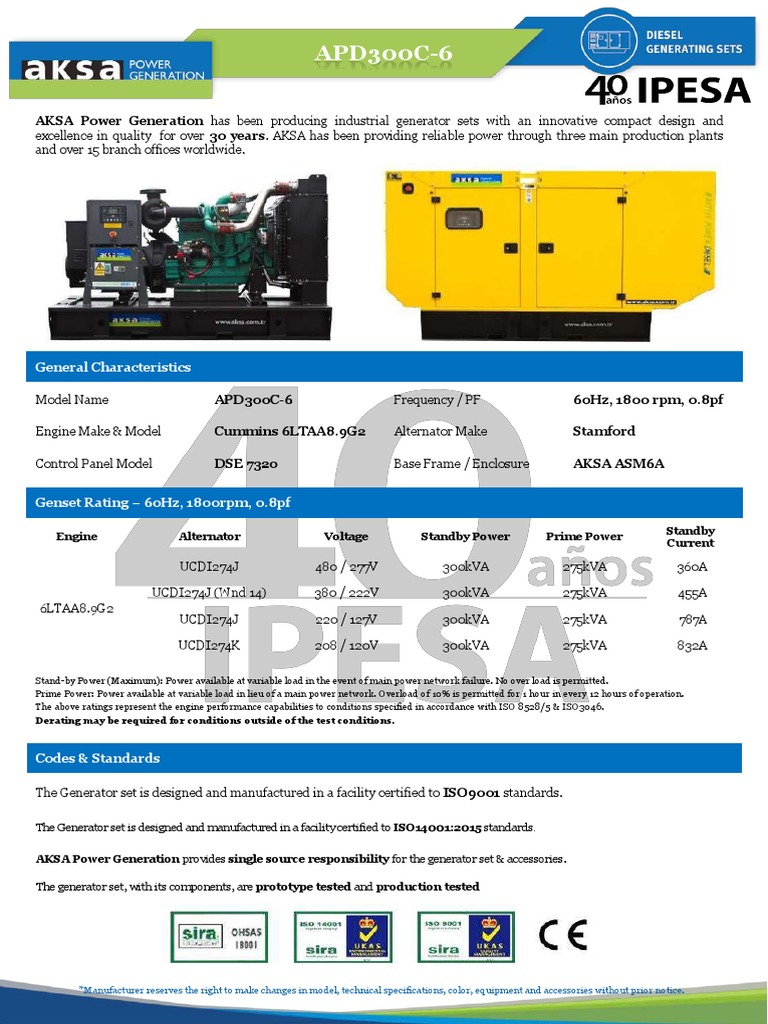APD300C-6 Compressed | PDF | Engines | Turbocharger