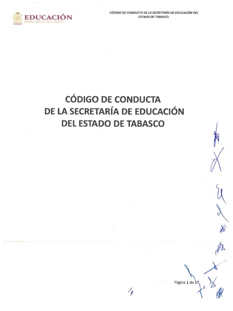 Codgo de Etica de La Setab Oficial | PDF