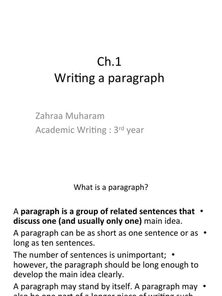 What Is A Paraghraph 1 | PDF | Paragraph | Salad
