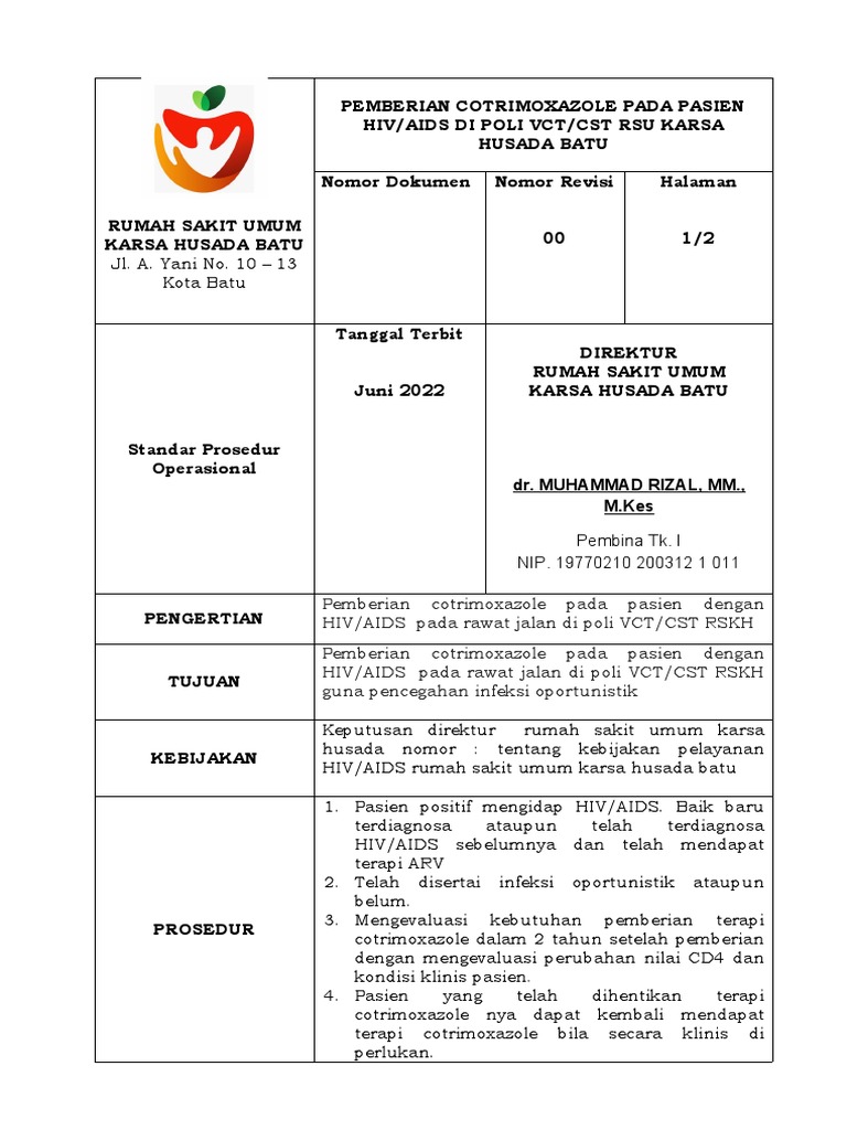 Pelayanan Io Pada Pasien Hiv Aids | PDF