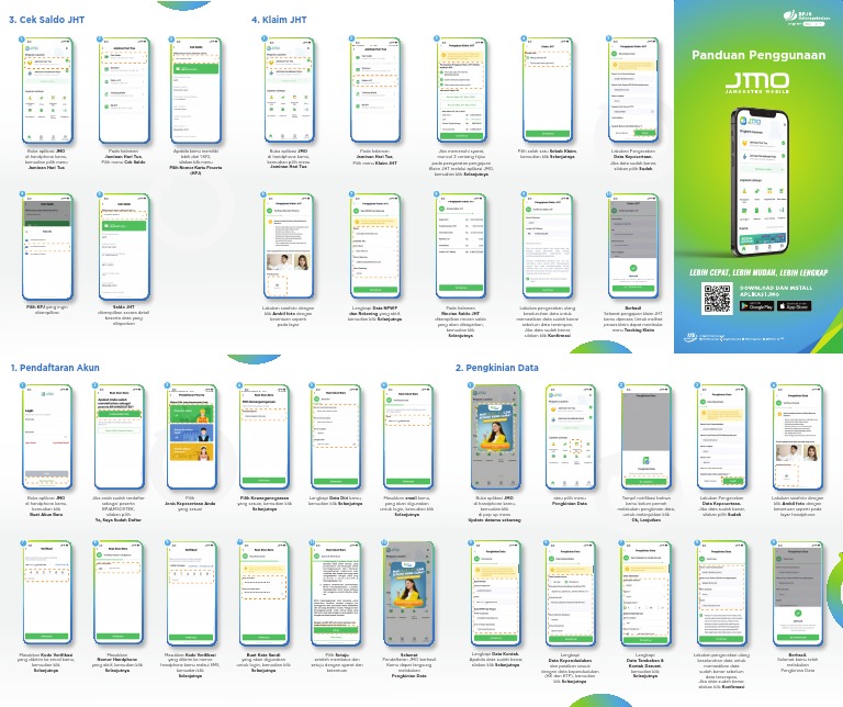 5 Lipat Brosur Panduan Penggunaan JMO | PDF