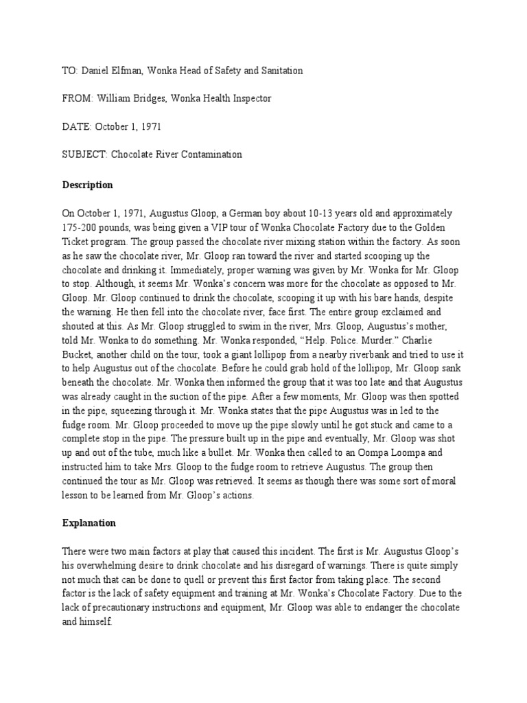 Sample Incident Report | PDF