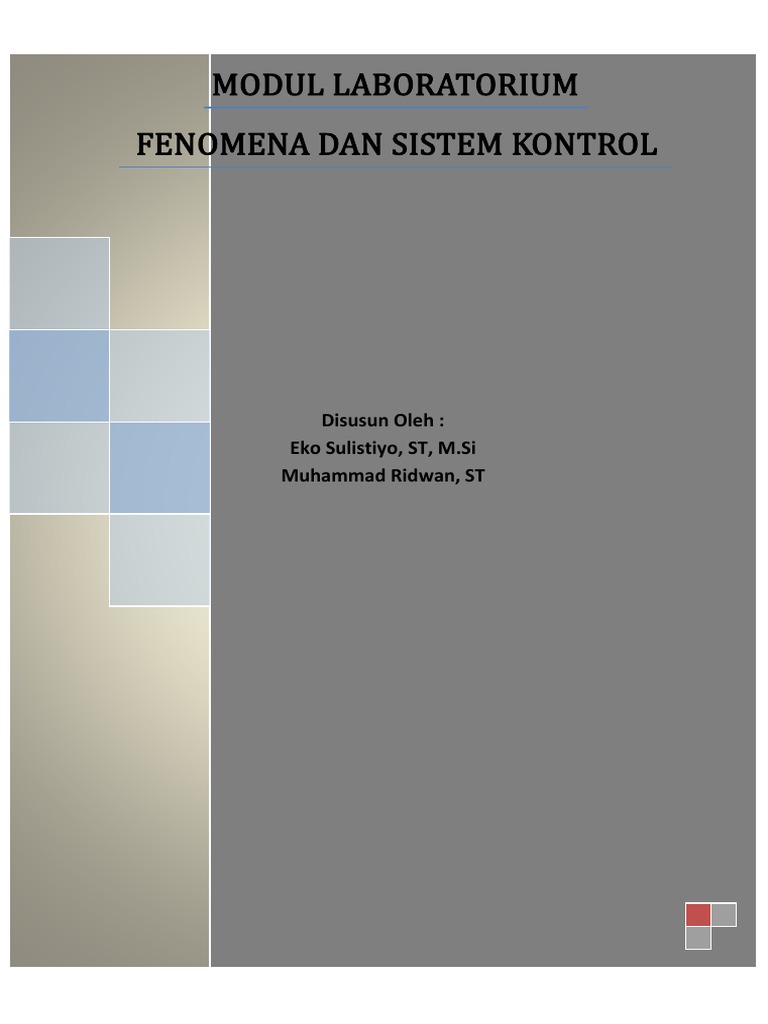 Modul Praktikum Fenomena Dan Sistem Kontrol | PDF