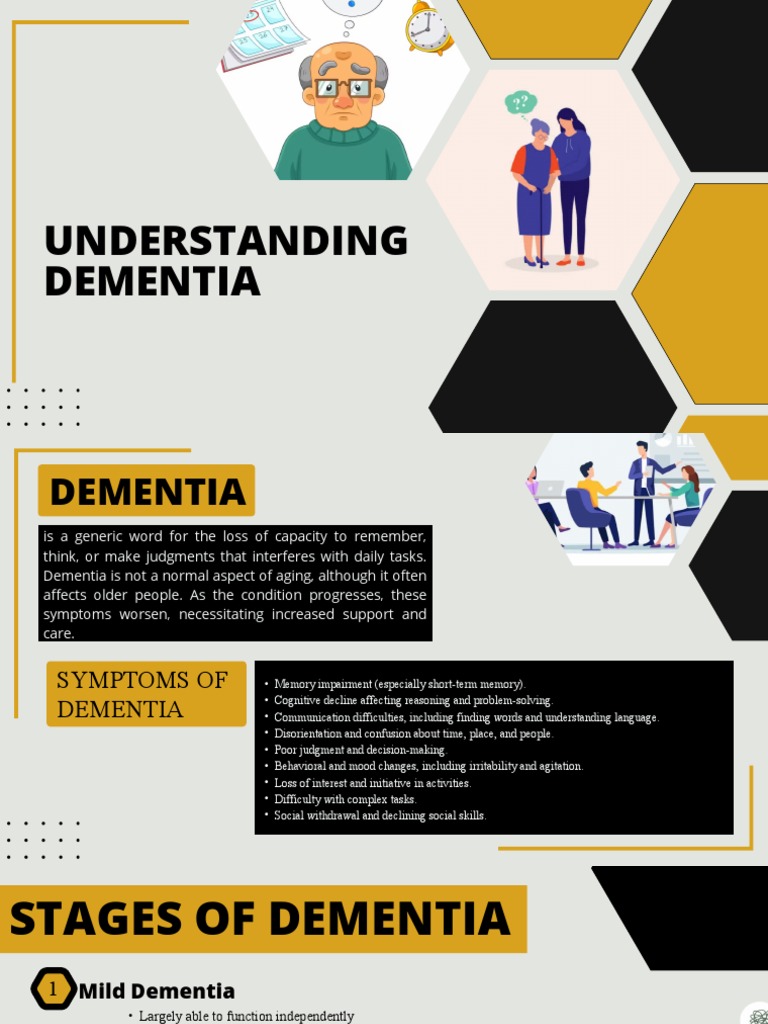 Understanding Dementia: Symptoms and Stages | PDF | Dementia | Diseases ...