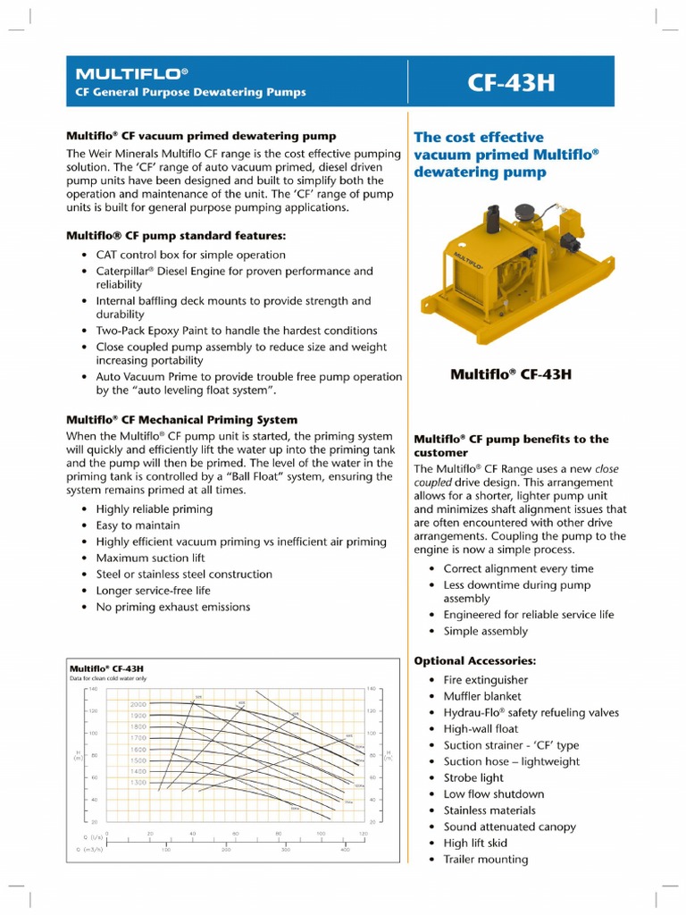 95179 Multiflo CF43H Flyer | PDF