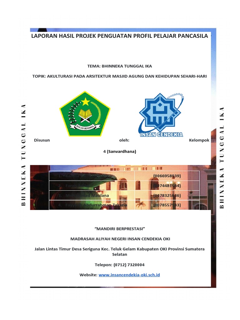 Proposal Projek Penguatan Profil Pelajar Pancasila (P5) | PDF