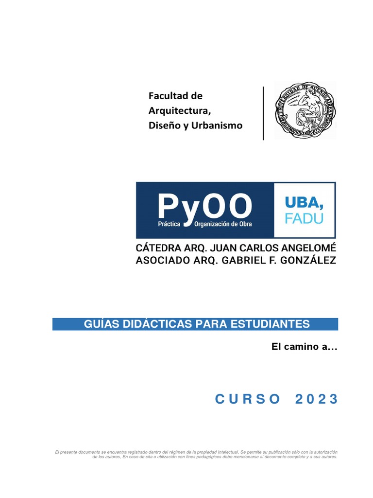 01 Introduccion - Gde Pyoo 2023 | PDF | Enseñando | Maestros