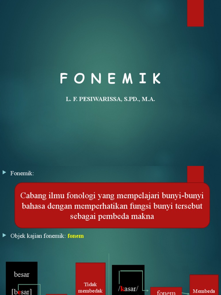 Fonemik | PDF
