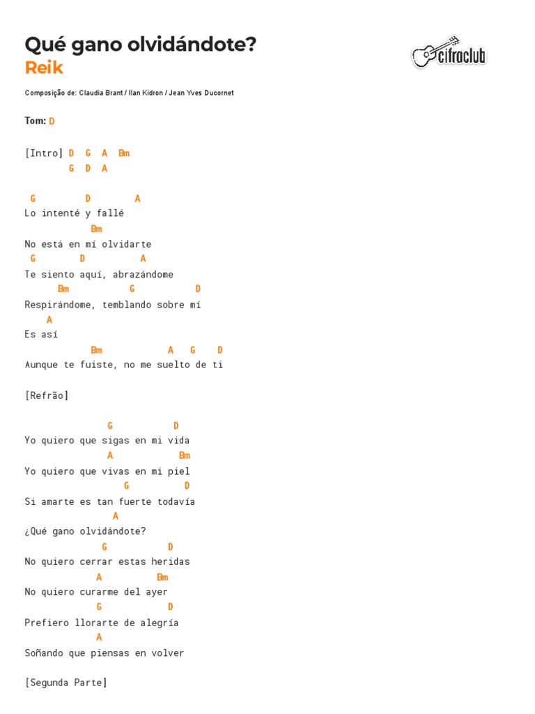 Que Gano Olvidandote | PDF