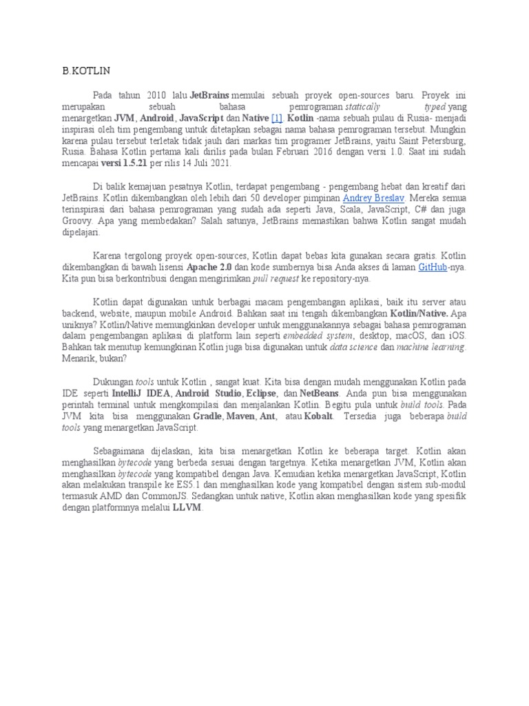 KOTLIN | PDF