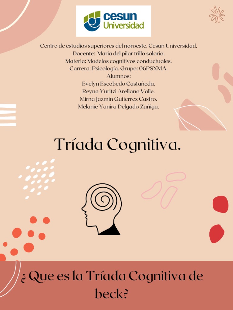 Tríada Cognitiva | PDF