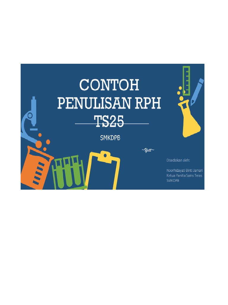 Contoh Penulisan RPH TS25 | PDF