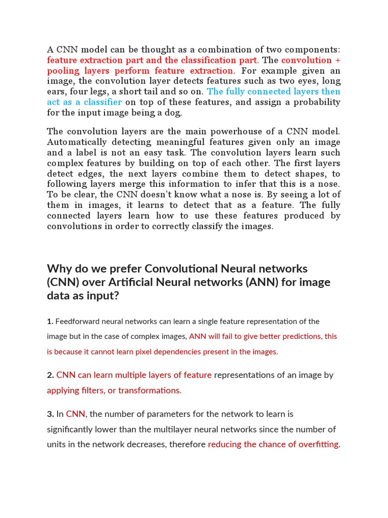 CNN Notes | PDF