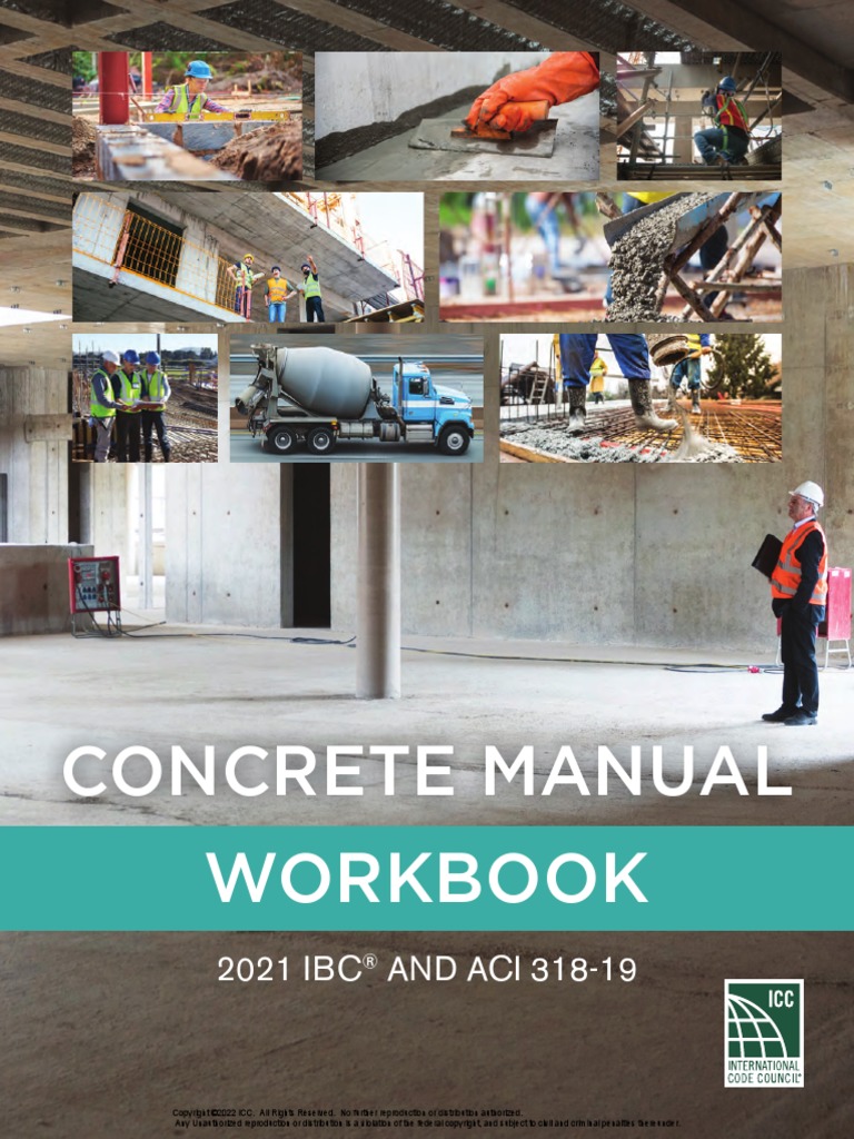 2021 Concrete Manual Workbook 1st PTG | PDF