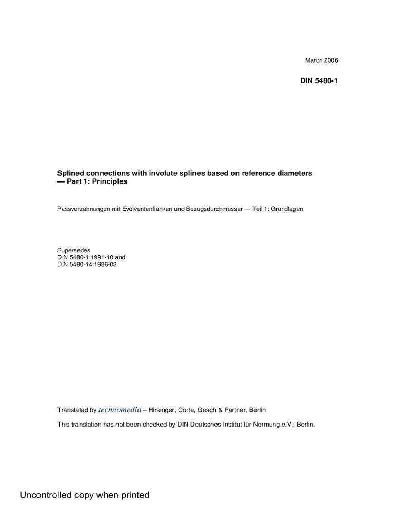Din 5480-1 | PDF