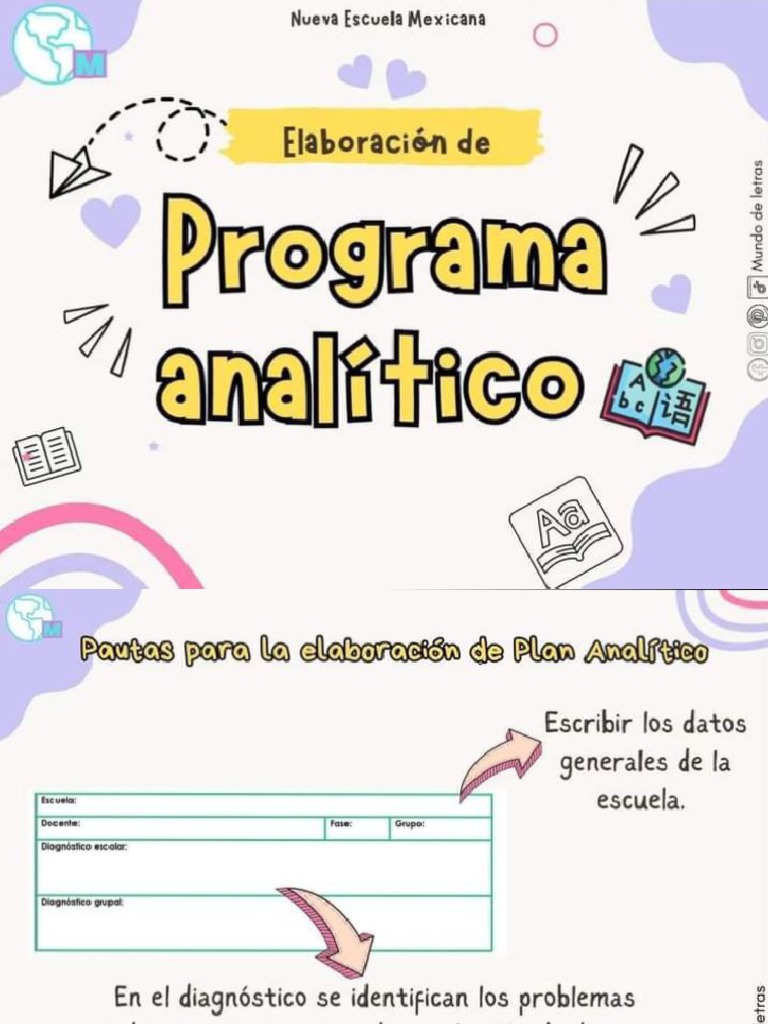 Programa Analítico y portadas_20230723-114913 | PDF