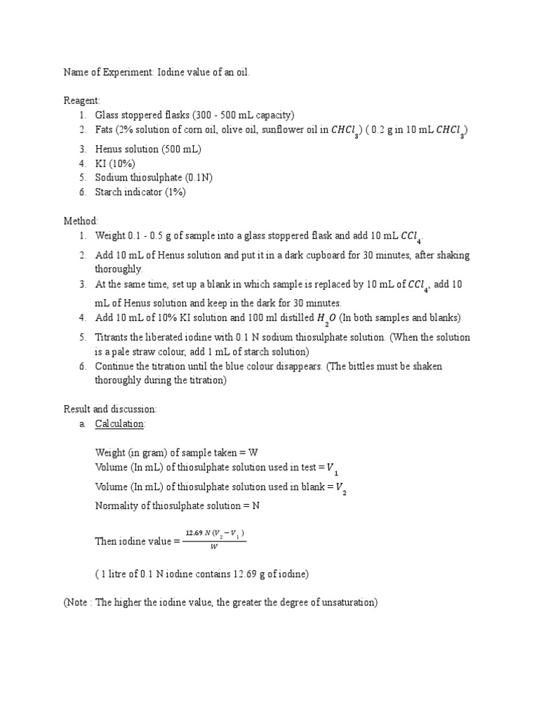 name-of-experiment-iodine-value-of-an-oil-download-free-pdf