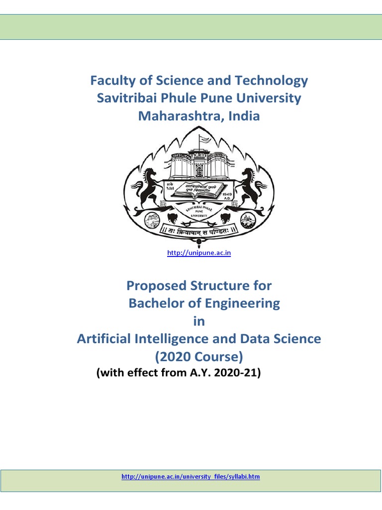 Structure BE AI DS 2020 03 072020 | PDF | Artificial Intelligence | Intelligence (AI) & Semantics