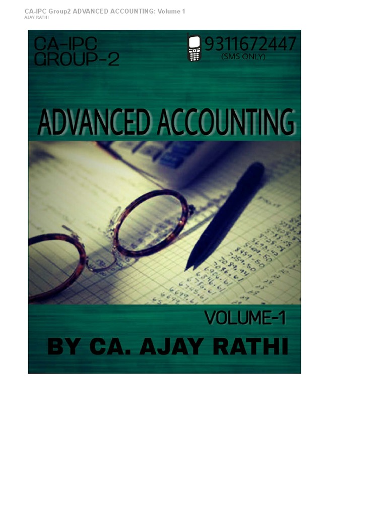Advanced Accounting Tips by Ajay Rathi | PDF