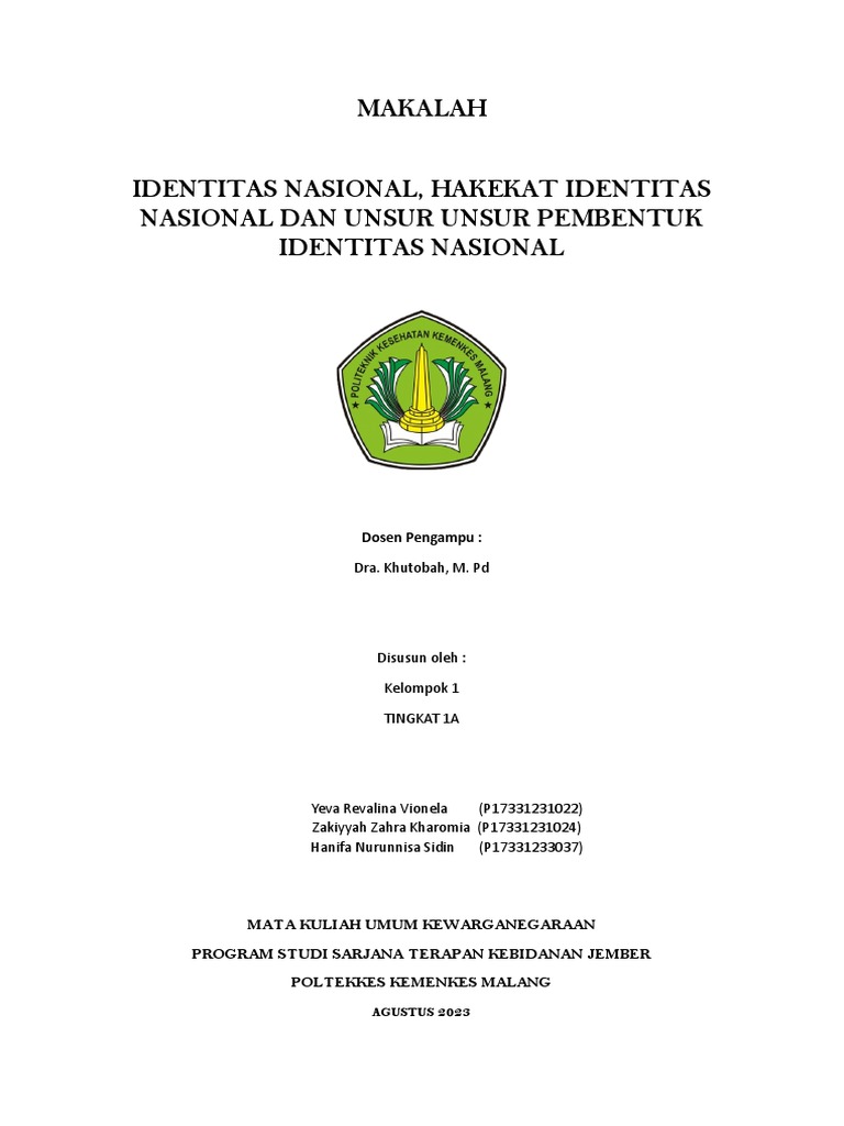 Makalah KWN Fix | PDF | Kajian Bahasa Asing