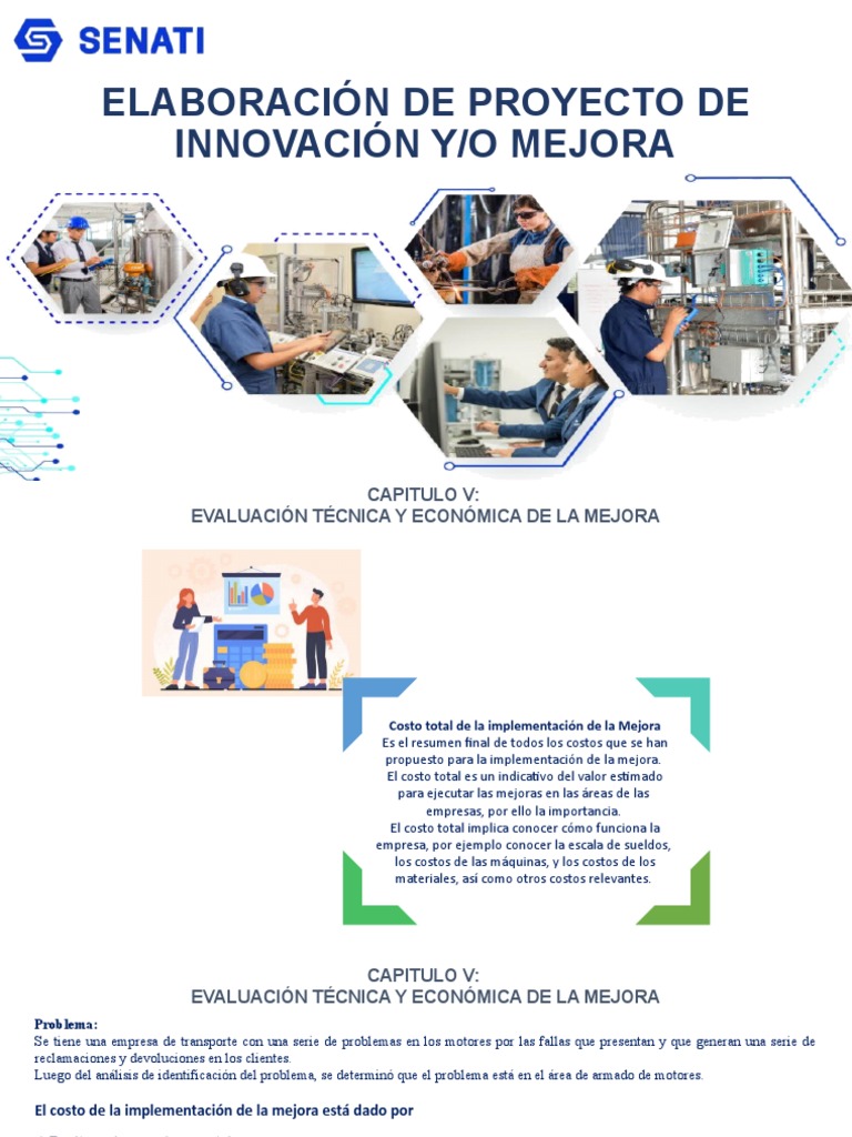Elaboración de Proyecto de Innovación Y-O Mejora Parte V-Vi | PDF