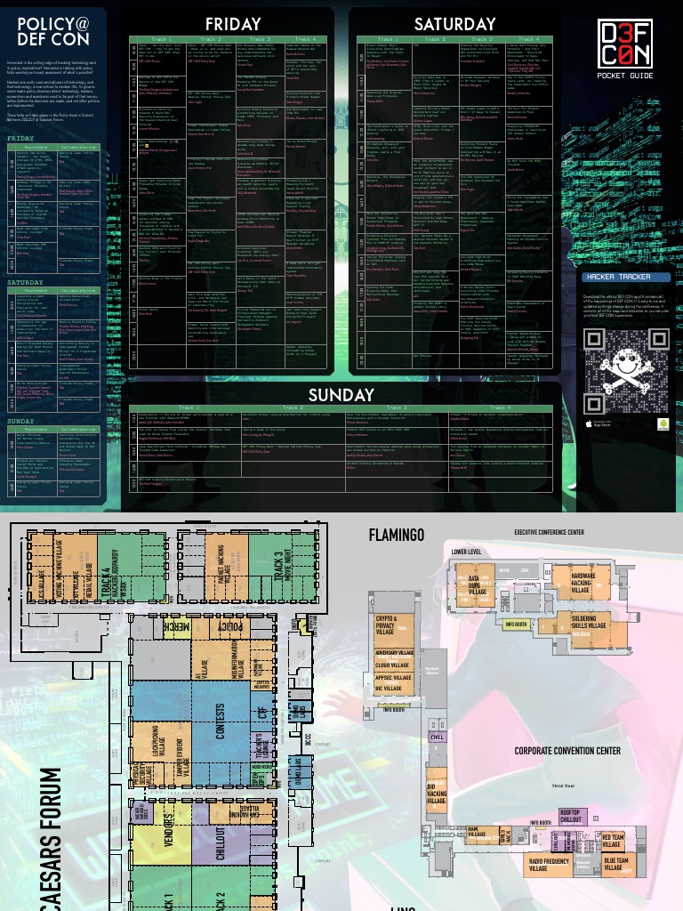 DEF CON 2023 Policy Panels Schedule | PDF