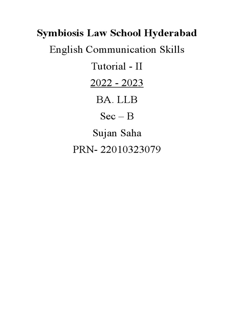 Sujan Saha Tutorial 2 English Covid 19 On Education | PDF | Social Science