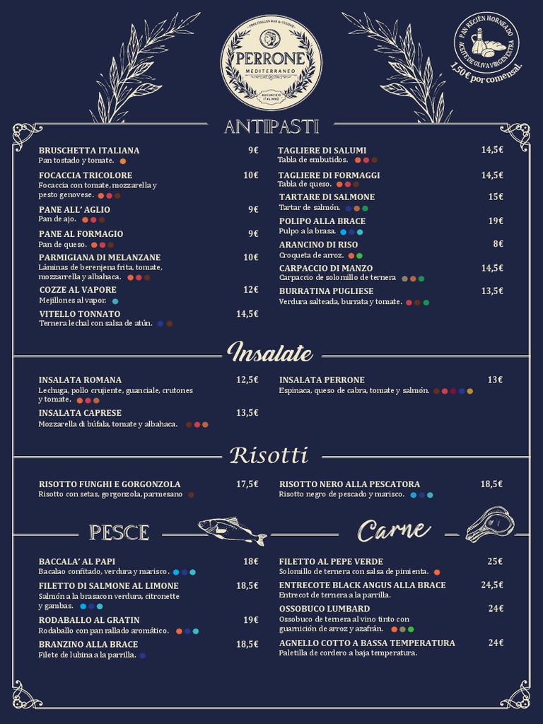 Perrone Albir Menu | PDF