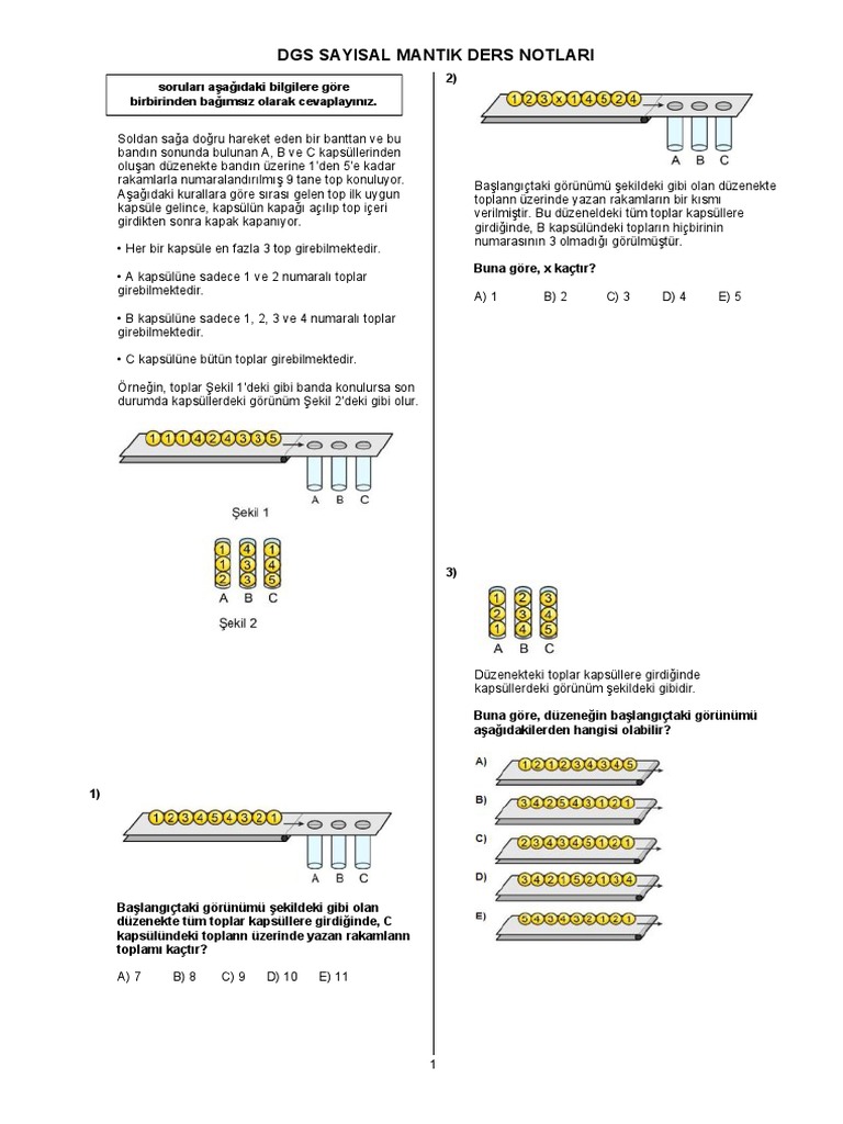 Sayisal Mantik Ders Notlari | PDF