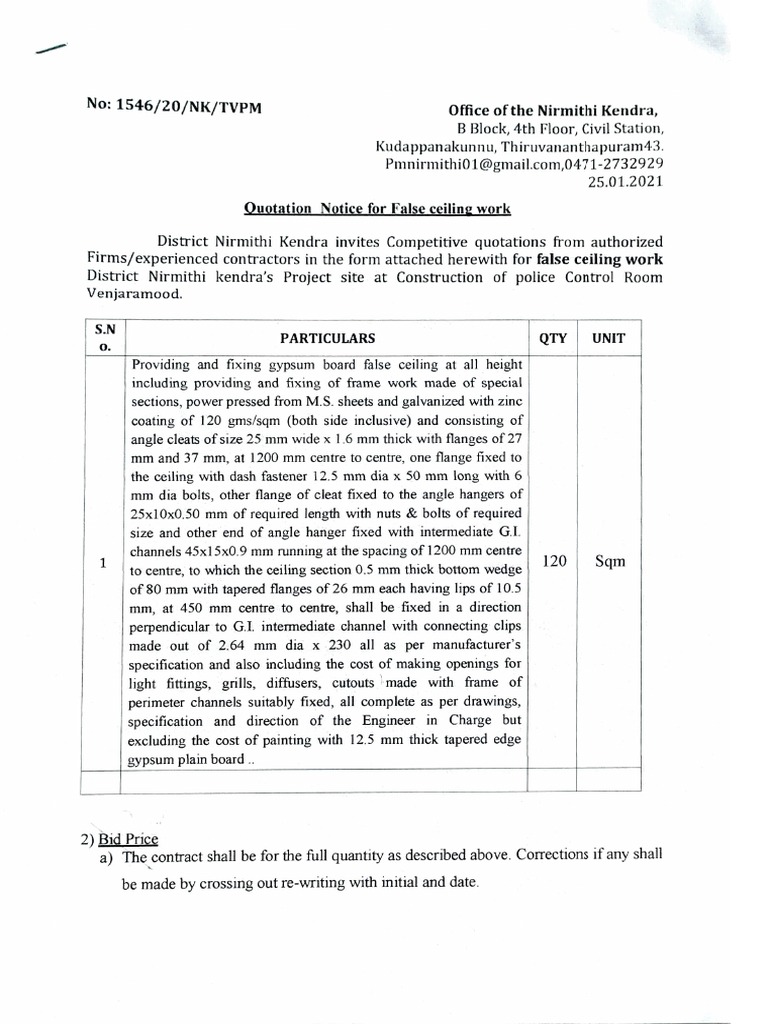 Grid Tile Format for Quotation | PDF