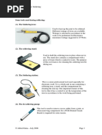 Soldering Safety and Best Practices Guide | PDF | Soldering ...